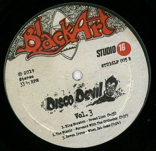 LEE SCRATCH PERRY Disco Devil Vol 3 Vinyl Record LP Studio 16 2019